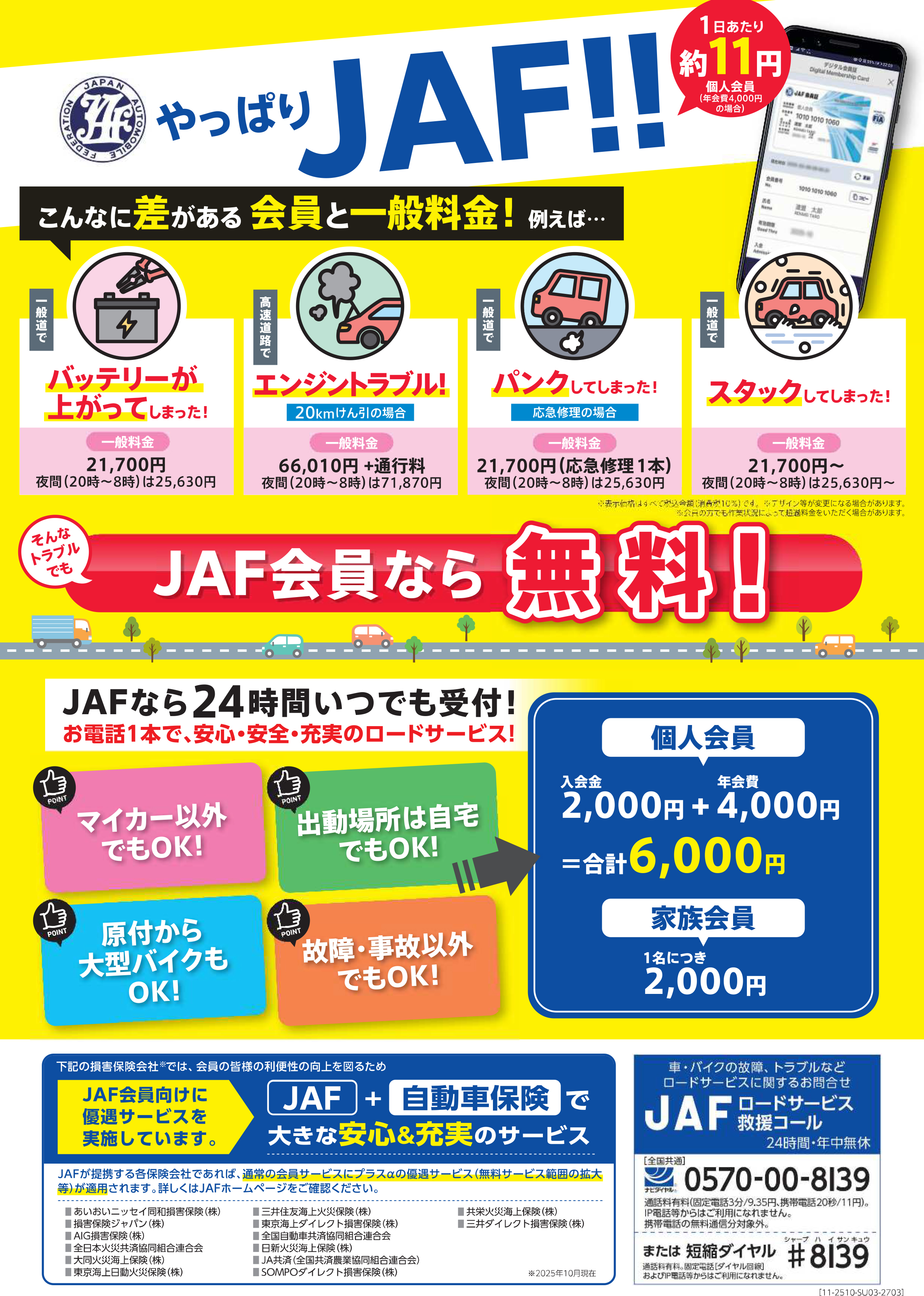 JAFの会員になりたい | ネッツトヨタ埼玉